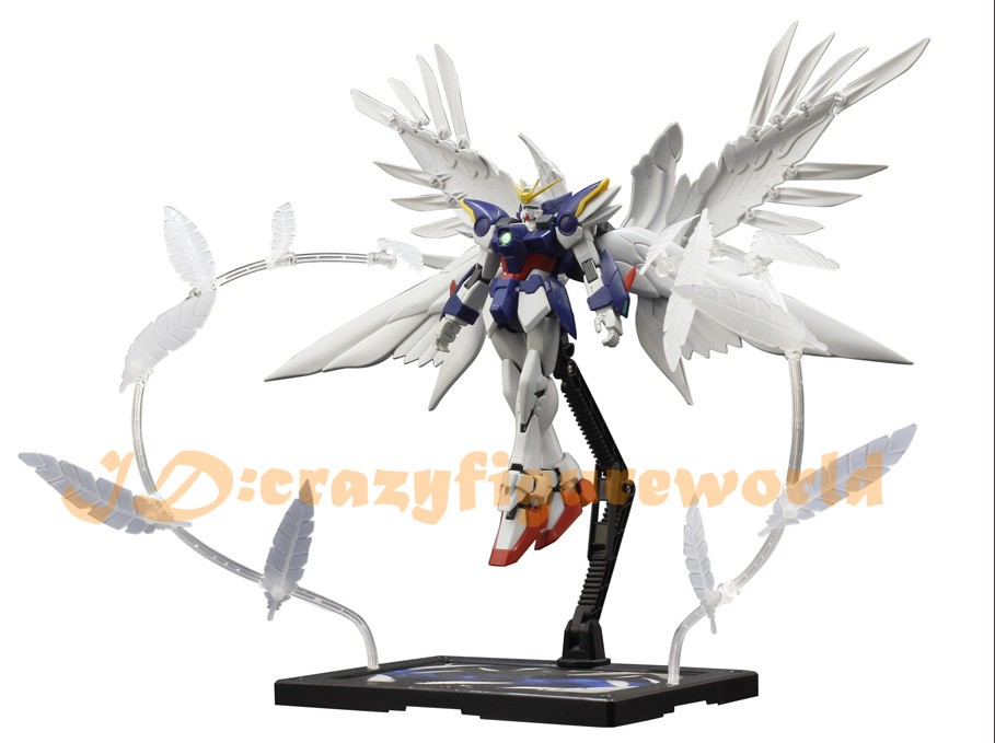 Seraphim Feather Effect Unit + Stand Base for MG 1/100 Wing Zero Custom ...