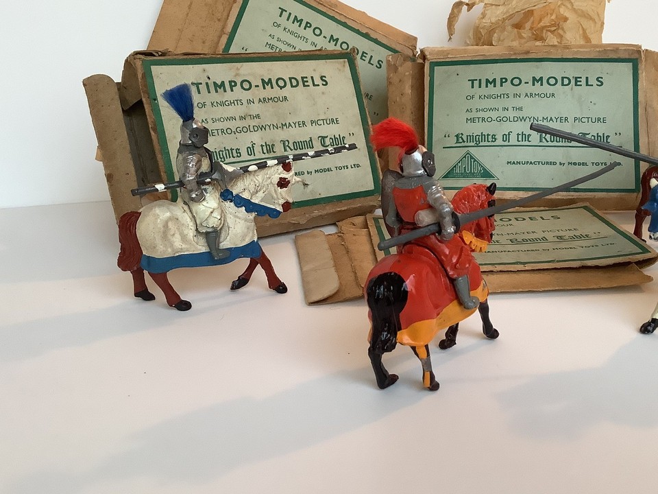 Timpo Lead Knights in Armour | eBay UK