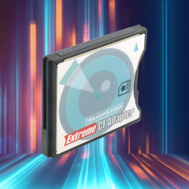 Camera Memory Card Reader Adapter to CF SLR Compact Flash Adapter Card ...