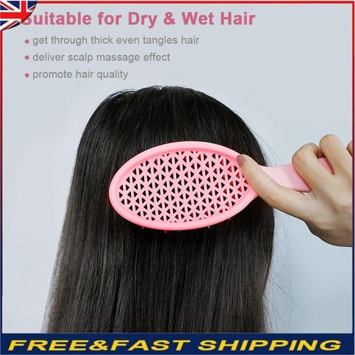 Quick Dry Hair Brush for Short Thick Hair Styling Detangling & Wave Row ...