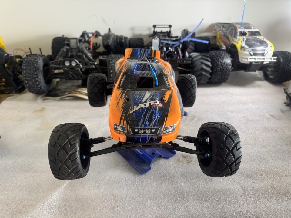Traxxas Jato 3.3 Nitro 2WD 2 Speed TQI 1/10 Scale RC Car Complete ...