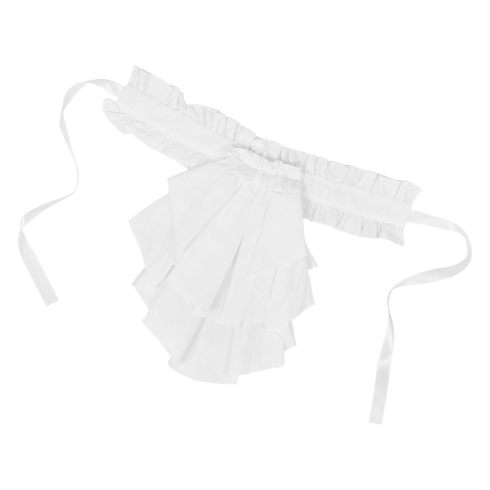 Elizabethan Ruffled Detachable Collar For Women - Adjustable Tie Court ...