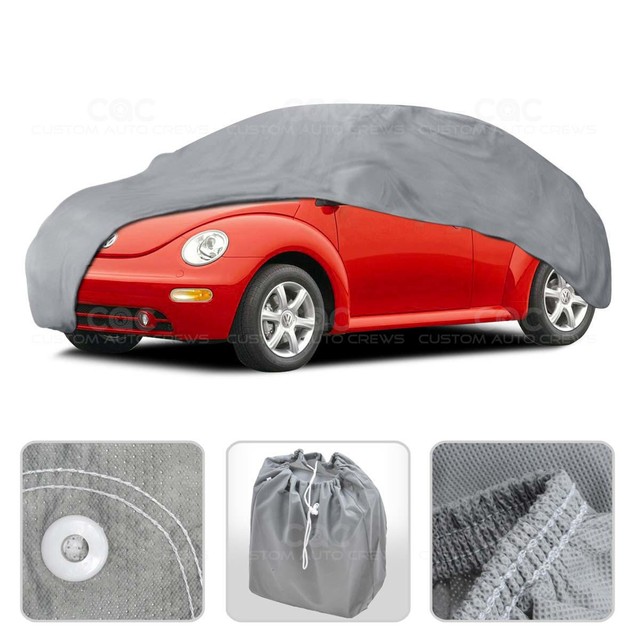 Car Cover for Beetle Outdoor Waterproof Rain Proof Breathable 4 Layers ...