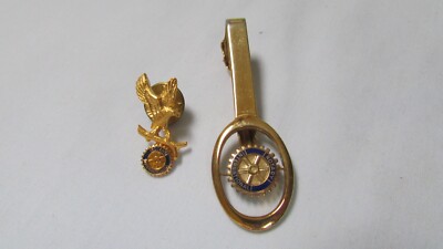 Rotary International Tie Clip, Lapel Pin | eBay