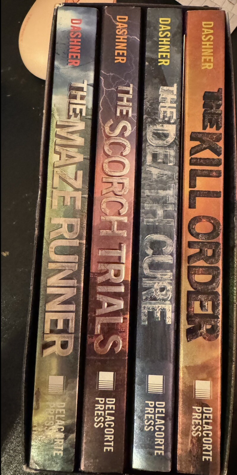 The Maze runner series box set books 1-4 James Dashner- | eBay