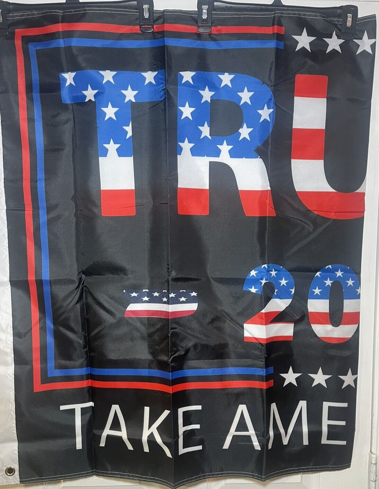 Donald Trump 2024 Flag 3x5 Outdoor Double Sided - Take America Back ...