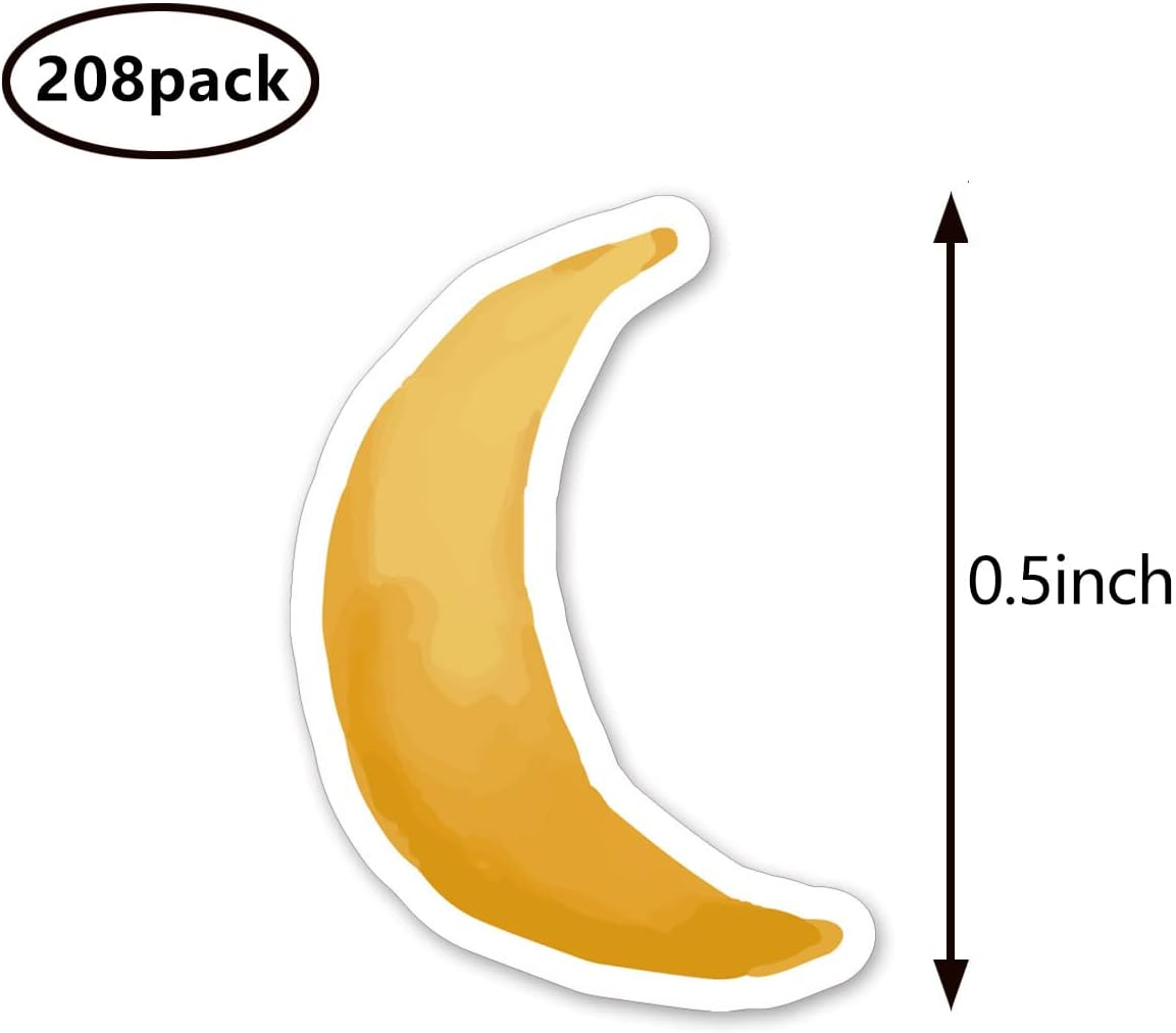 Moon Planner Stickers, 0.5In Monthly Scrapbooking Kids DIY Arts ...