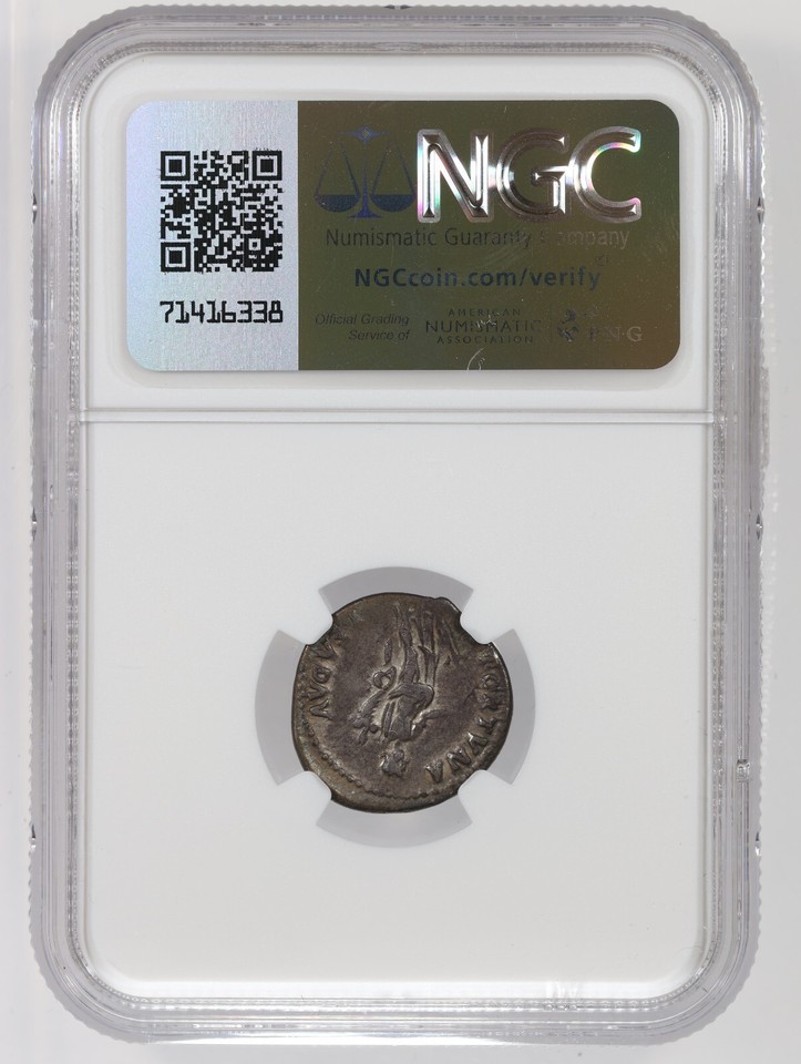 Nerva AR Denarius Roman Empire Toned Silver Aequitas Coin 96-98 AD ...