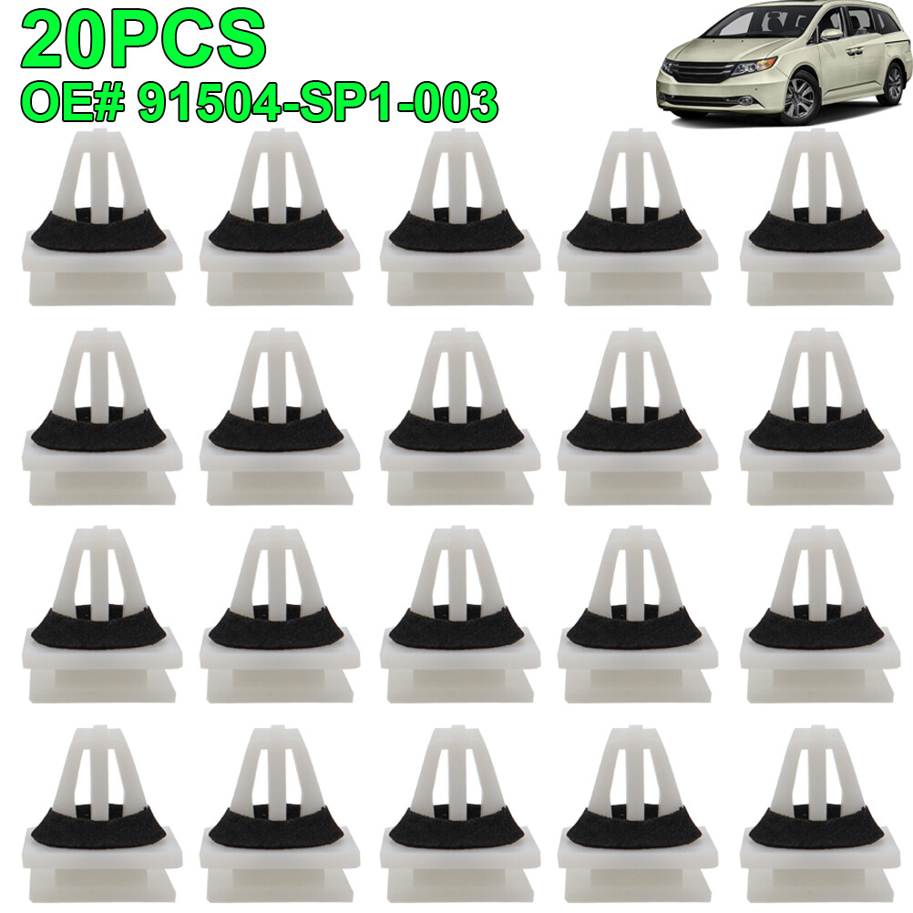 20pcs Nylon Front Fender Clips Fastener Retainer 91504-SP1-003 for ...