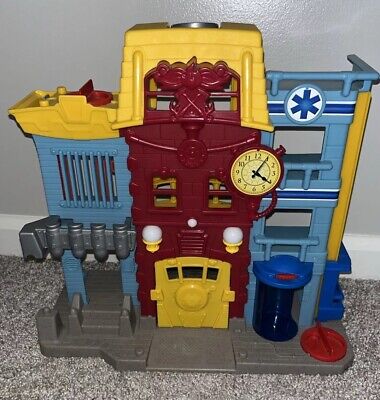 Fisher Price Imaginext Rescue Center Fire/Police And Jail Center ...