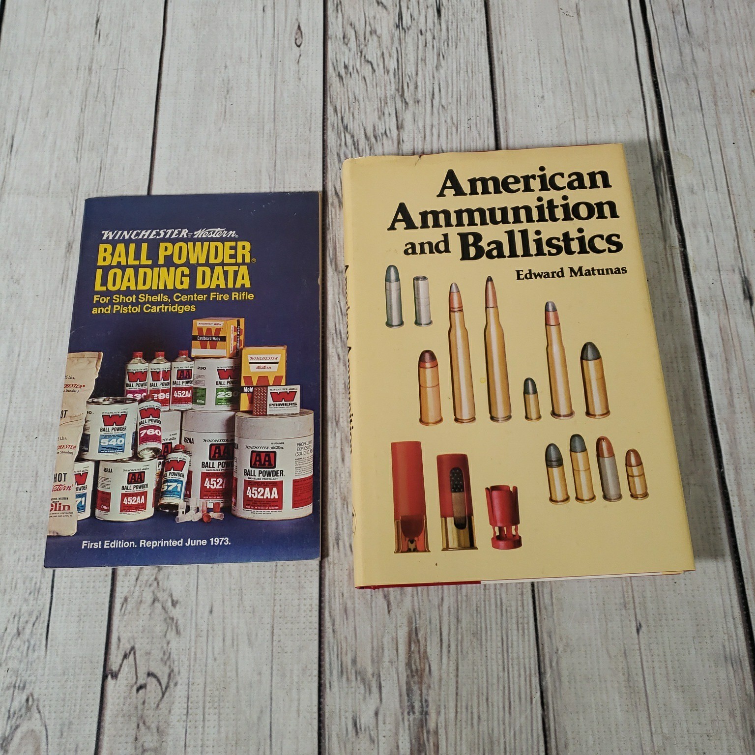 Lot 2 Books BALL POWDER LOADING DATA Manual + American Ammunition ...