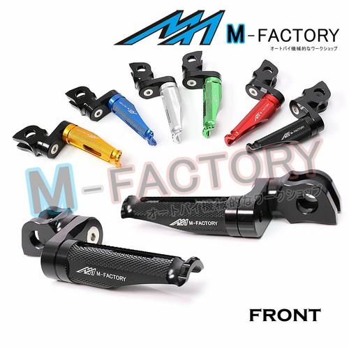 BLACK Billet Riser Front Rider Foot Pegs Fit Honda RVF 400 93-97 | eBay