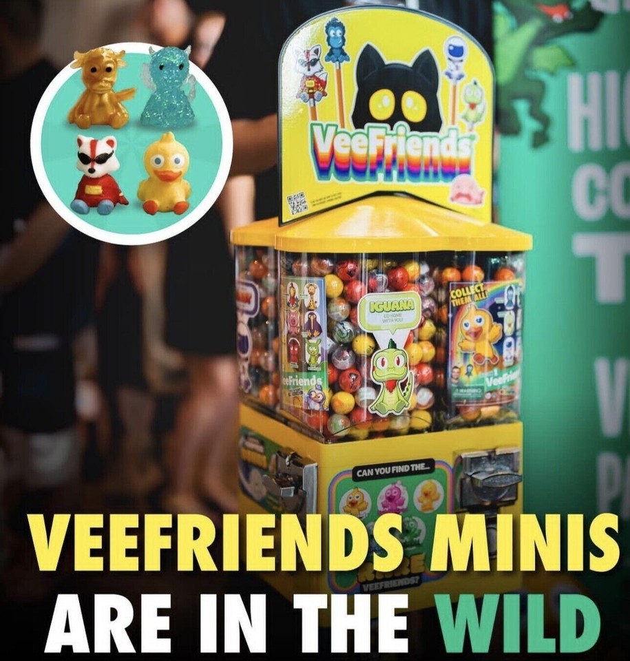 VeeFriends Minis (Lots Of 10) Vending Machine Season 1 & 2 Random Sealed BULK | eBay