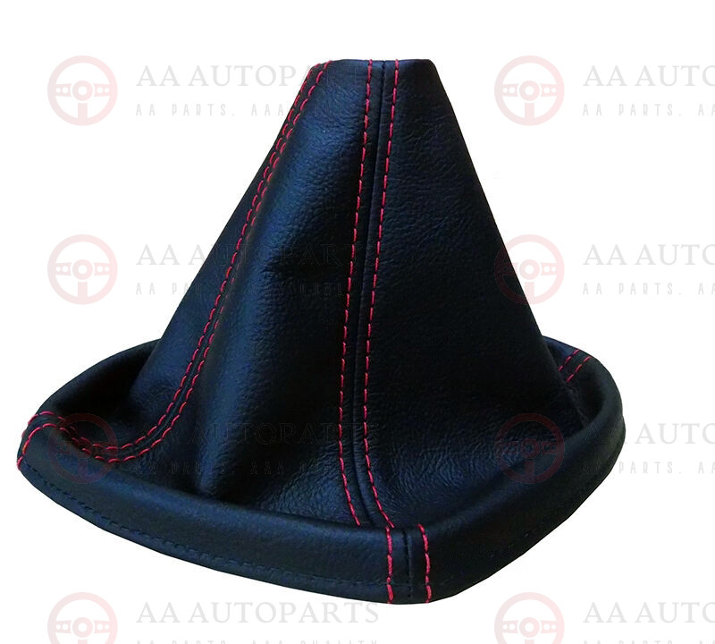 Manual Gear Shift Boot Leather Red Stitch Holden Commodore VY VZ V6 V8 ...