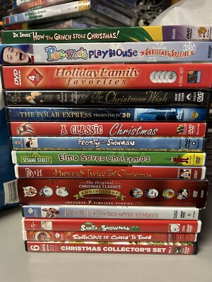 Christmas DVD Lot Of 28 Movies Over 14 DVDs. | eBay