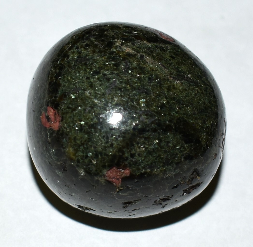 Green Stone Sphere Polished Natural Red Spotted Gemstone Crystal North ...