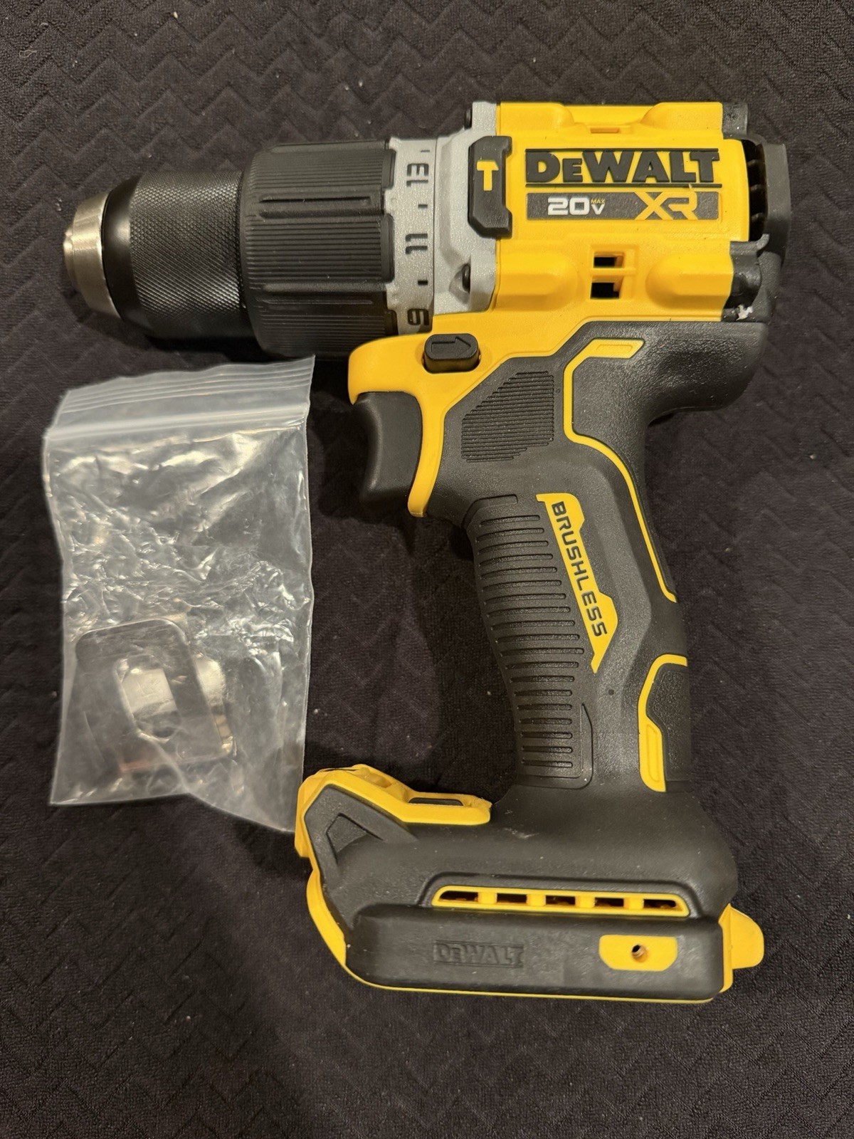 New Dewalt 20V Max XR 1/2" 2 Speed Brushless Hammer Drill Driver DCD806 ...