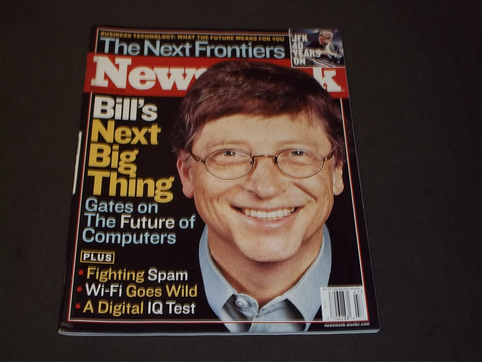 2003 NOVEMBER 24 NEWSWEEK MAGAZINE - BILL GATES FRONT COVER - D 2721 | eBay