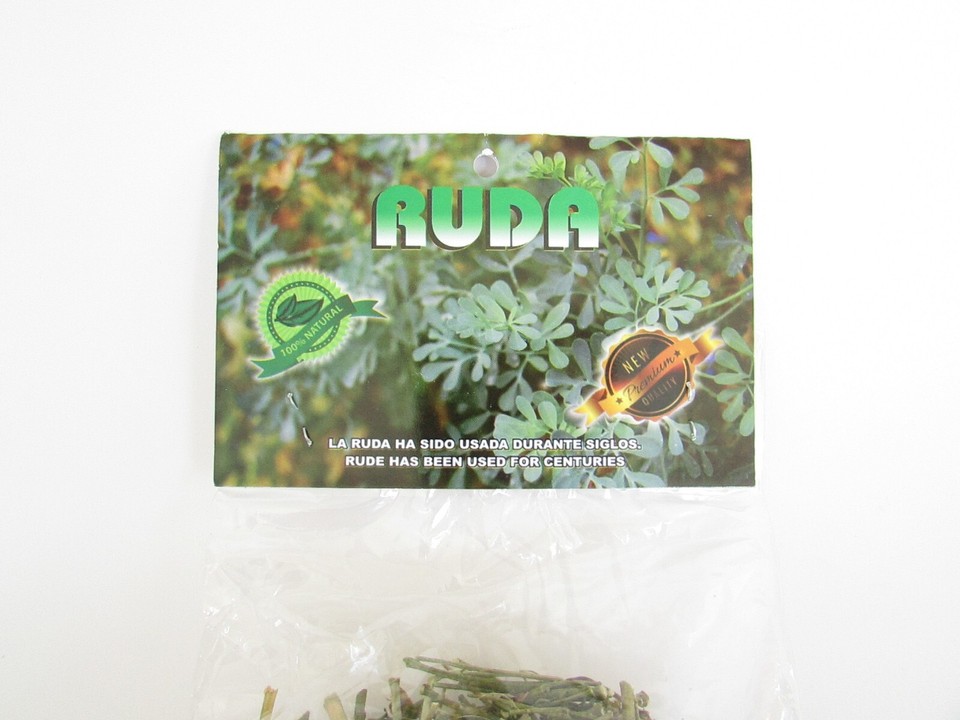 Ruda Hierba Espiritual Ritualizada Tallos y Hojas / Rue Spiritual Herb ...
