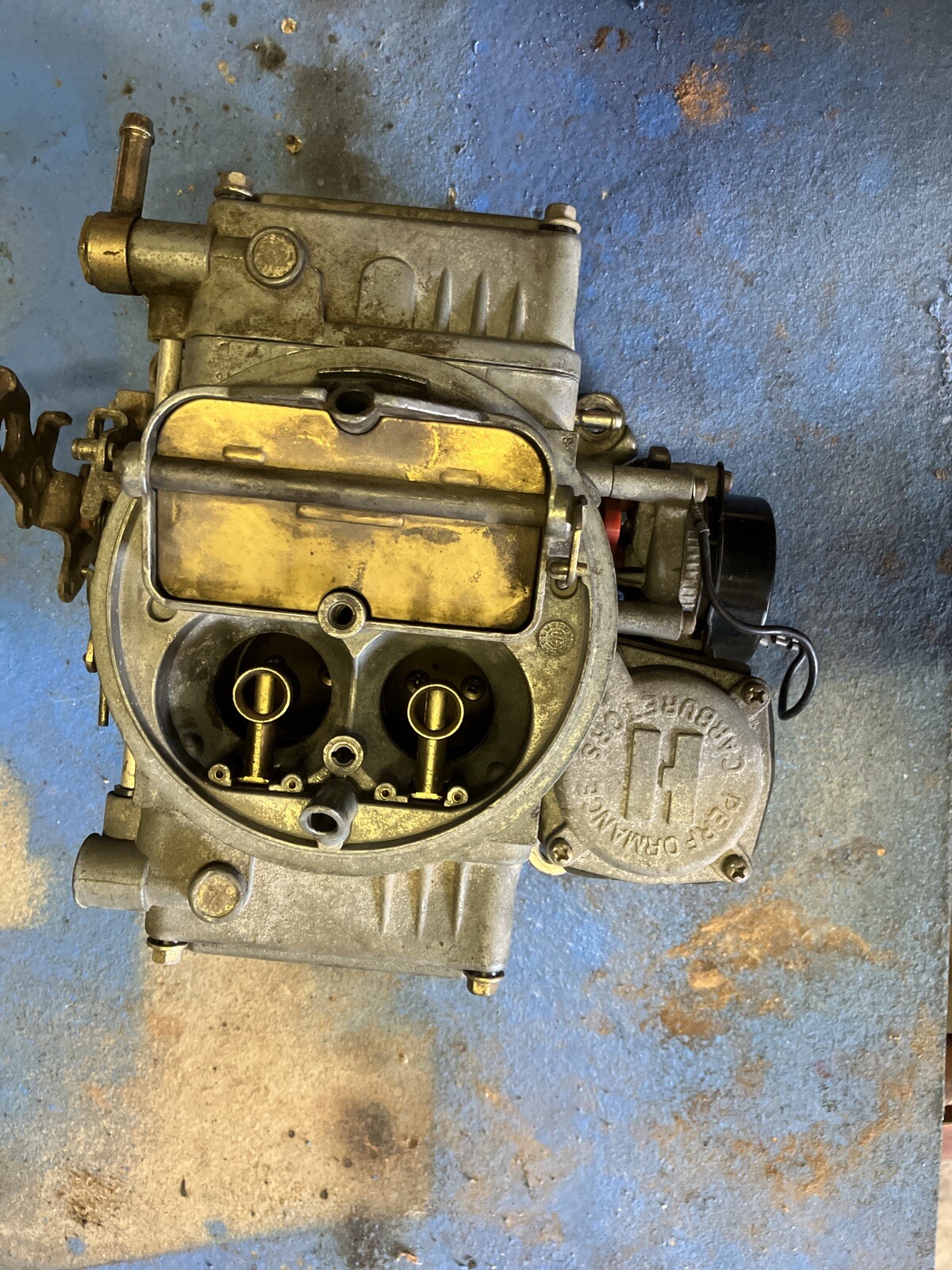 HOLLEY 4160 600 CFM 4 BBL CARB Electric CHOKE | eBay