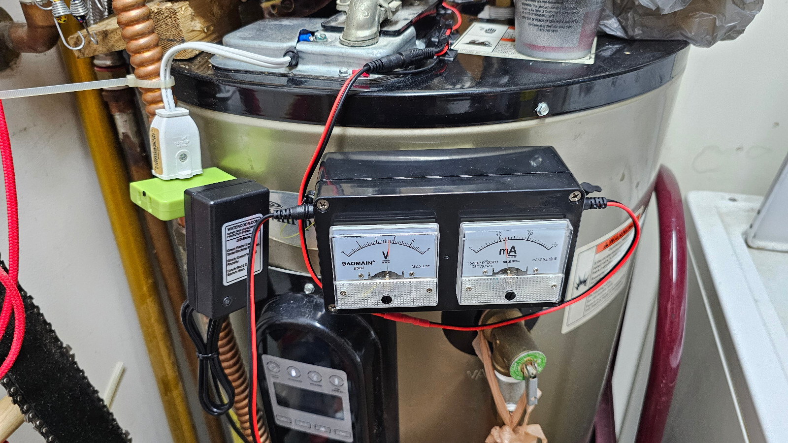 ICCP Powered Anode Rod System. Stops Internal Tank Corrosion & Hot ...