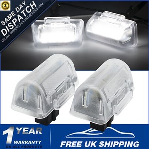 For Ford Transit LED License Plate Light Rear Number Plate Lamp MK6 MK7 ...