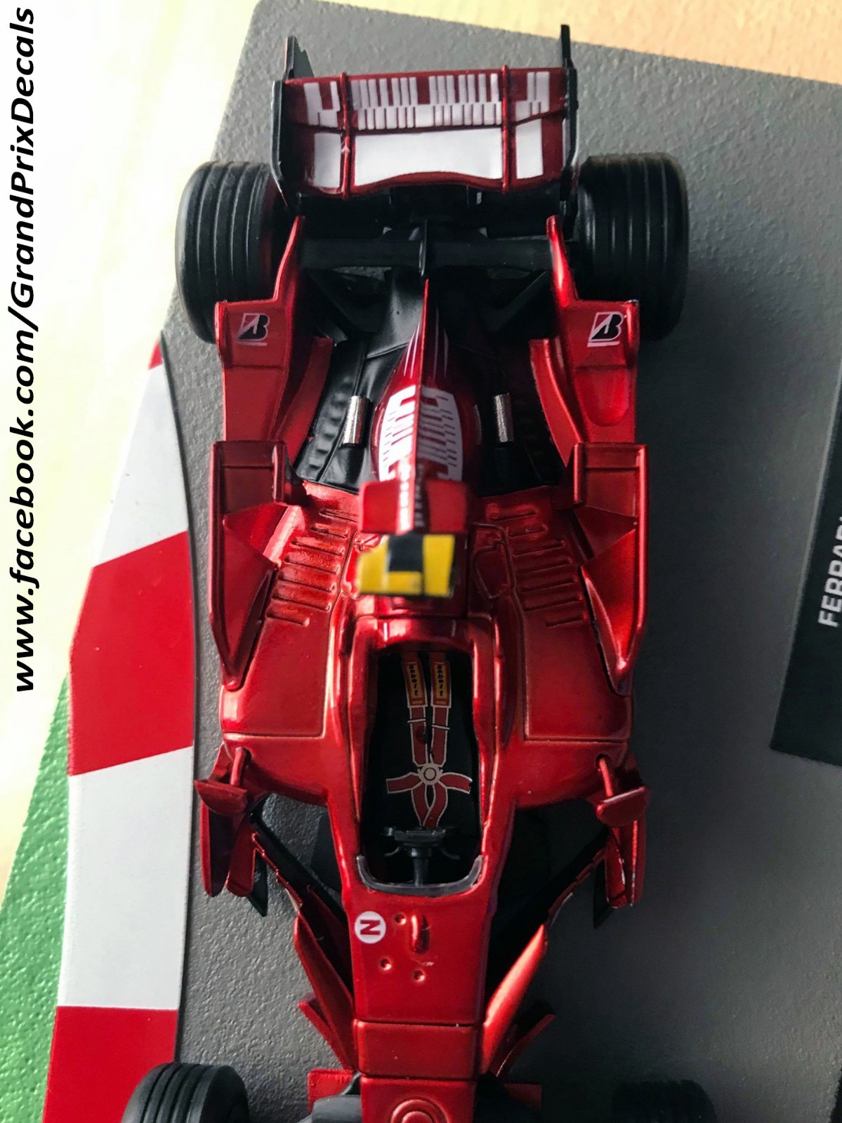 Ferrari F2008 BARCODE water slide DECALS for 1/43 scale IXO | eBay