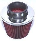 3" Cold Air Intake Filter Cone Dry Air Filter Turbo Application ...