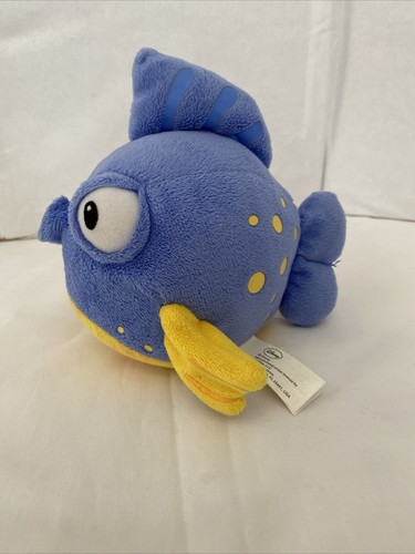 Walt Disney Plush Doc McStuffins Squeakers the Fish Blue 6" Stuffed ...
