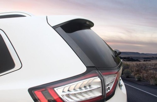 2015-2021 Ford Edge Rear Window Side Spoiler Strip Trim 2PCS | Black ...