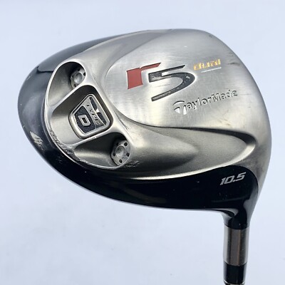 TaylorMade R5 Dual Titanium 10.5° Driver MAS2 5-55 Graphite Regular RH ...