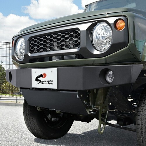 JDM Steel Front Bumper with Skid Plate for SUZUKI Jimny JB64 JB74 ...