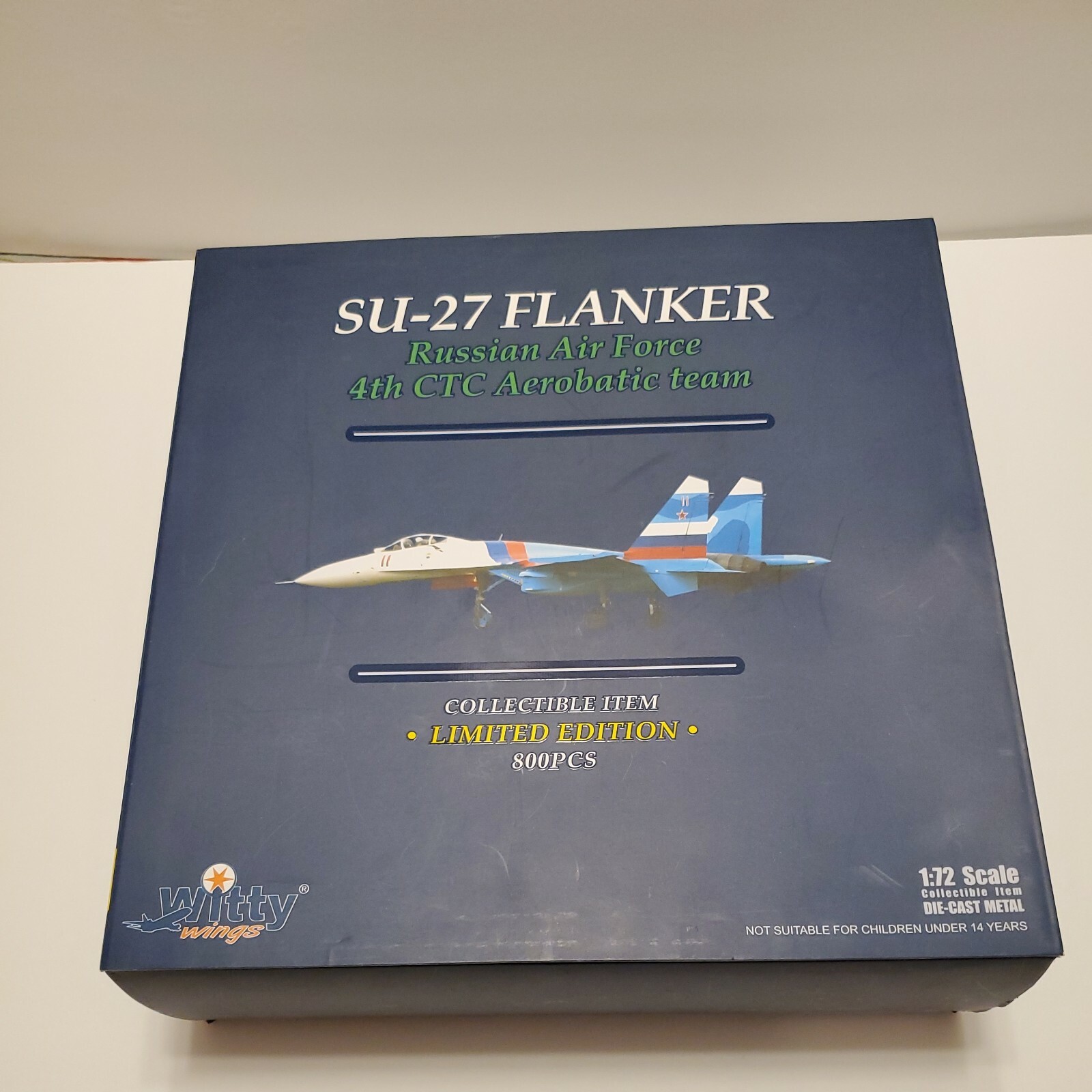 Witty Wings Su-27 Flanker Russian Air Force 4th CTC Aerobatic Team ...