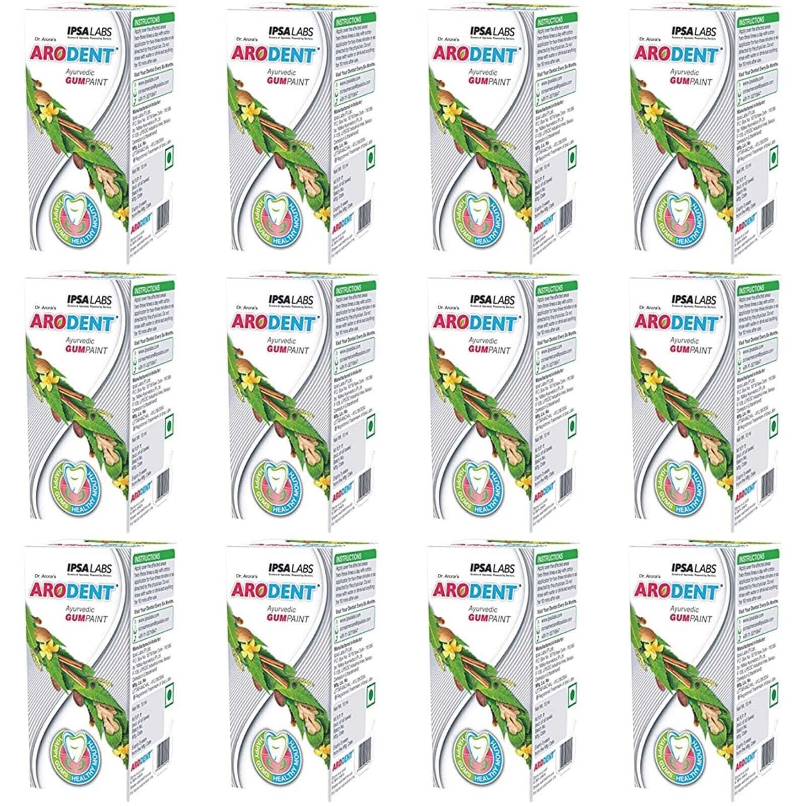 Arodent Ayuverdic Gum Paint For Teeth, Swollen, Spongy & Bleeding Gums ...