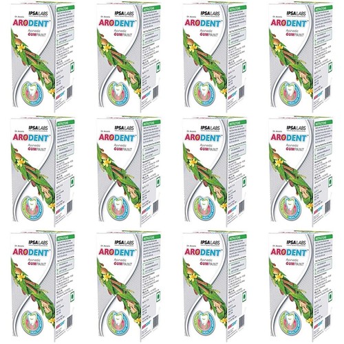 Arodent Ayuverdic Gum Paint For Teeth, Swollen, Spongy & Bleeding Gums ...