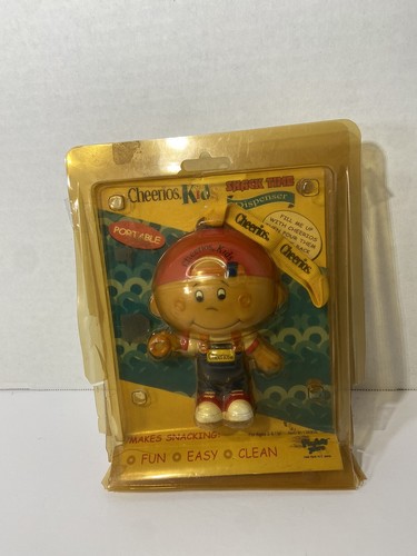 Cheerios Kids Snack Time Dispenser Portable Container Case Rare 90s ...