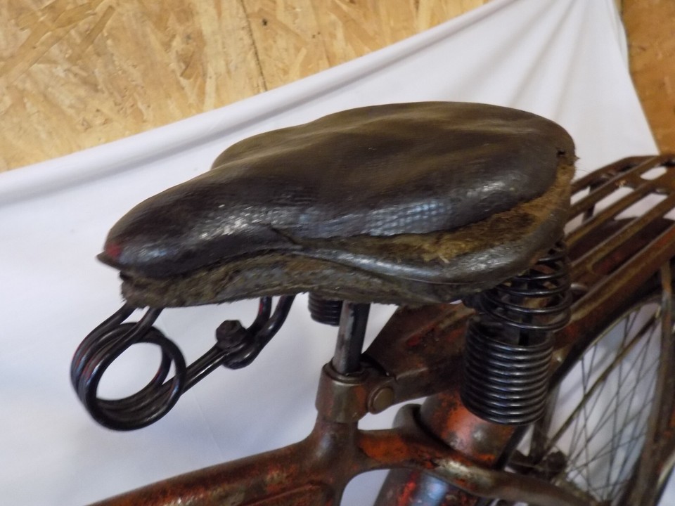 1930s PREWAR ELGIN MENS TANK BIKE HIAWATHA ARROW SHELBY AIR-FLO RAT ROD ...