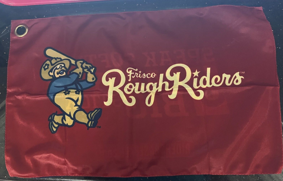 Auto CHRIS DAVIS & Derek Holland Signed Frisco RR Flag Texas Rangers AA ...