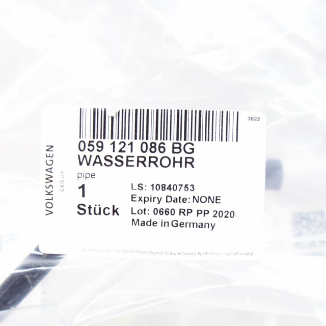 Audi Q7 4m Coolant Pipe Hose Center 059121086BG Genuine for sale online ...