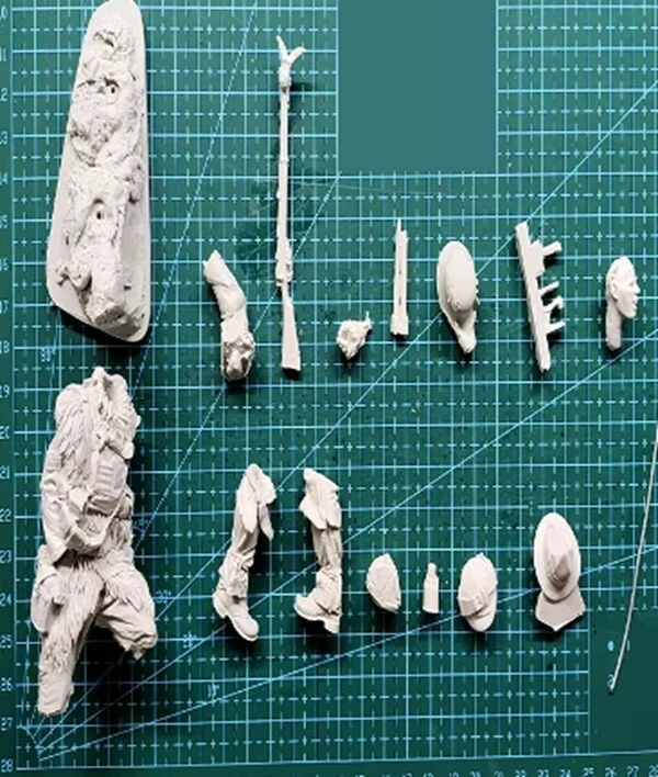 1/16 120mm Resin Figure Model Kit Australian Soldier Warrior WW1 War ...