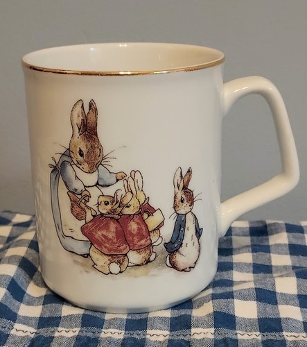 The World Of Beatrix Potter Peter Rabbit Coffee Cup Porcelain Germany ...