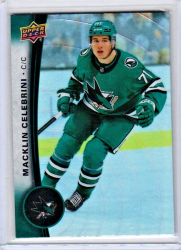 Macklin Celebrini - Upper Deck Tim Hortons 2025-26 Base - RC - San Jose ...
