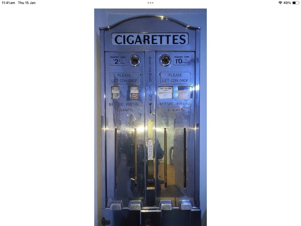 Cigarette Vending Machine Vintage | eBay UK