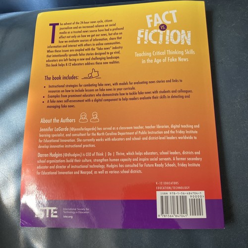 Fact vs. Fiction : Teaching Critical Thinking Skills in the Age of Fake ...
