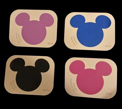 4 Disney Color Paint Samples By BEHR Mickey Mouse Ears @ HOME DEPOT | eBay