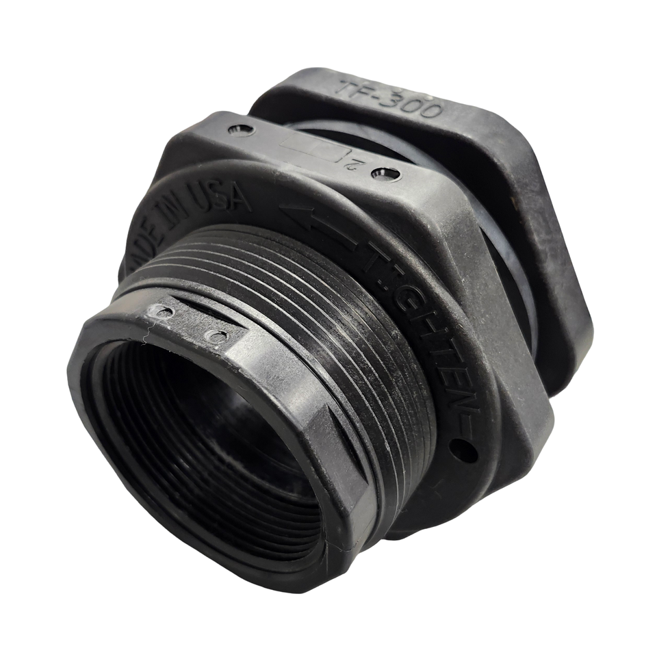Banjo 3 inch Poly Bulkhead Tank Fitting with EPDM Gasket - TF300 ...