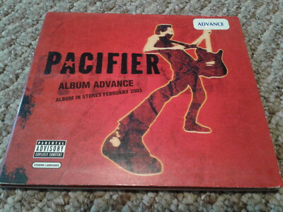 PACIFIER ~ SELF-TITLED ~ PROMO ALBUM ADVANCE CD 2002 RARE ~ NM/VG+ | eBay