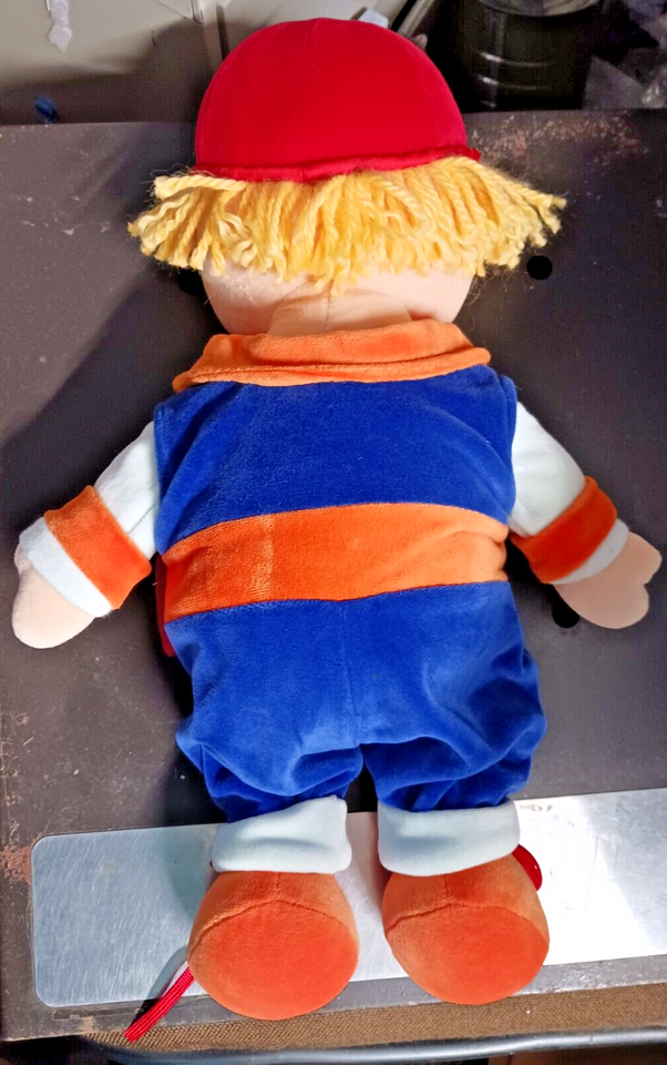 Russ Berrie Zippity Doll Handyman Woody 17" Plush Stuffed Learning ...