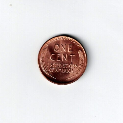 1952-D Denver Brilliant Uncirculated Business Strike Copper One Cent ...