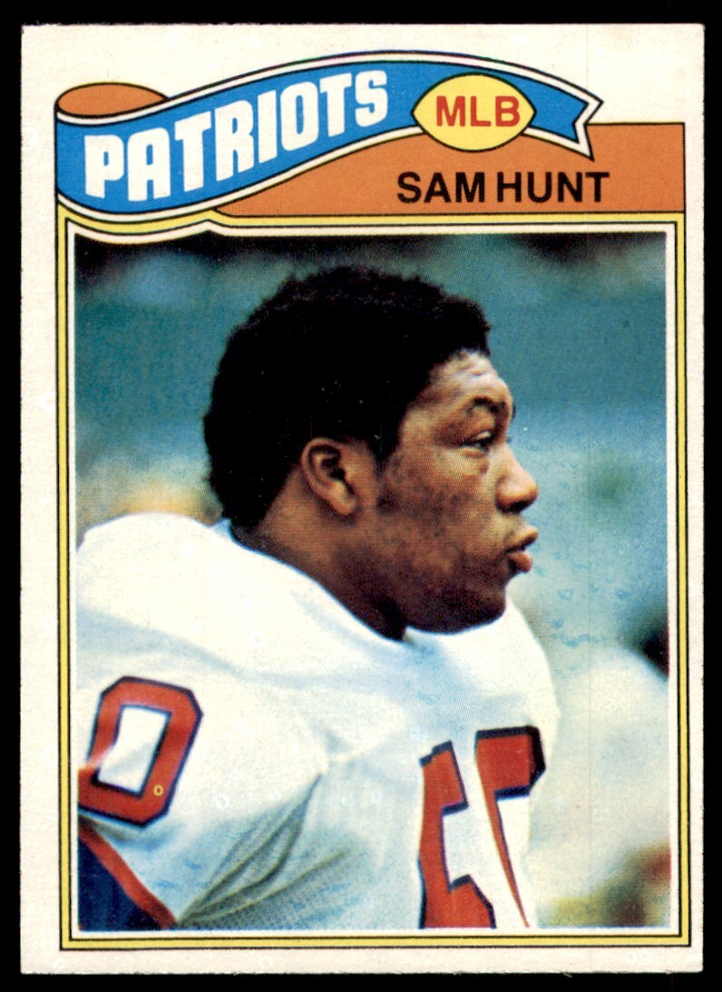 1977 Topps Sam Hunt New England Patriots #356 | eBay